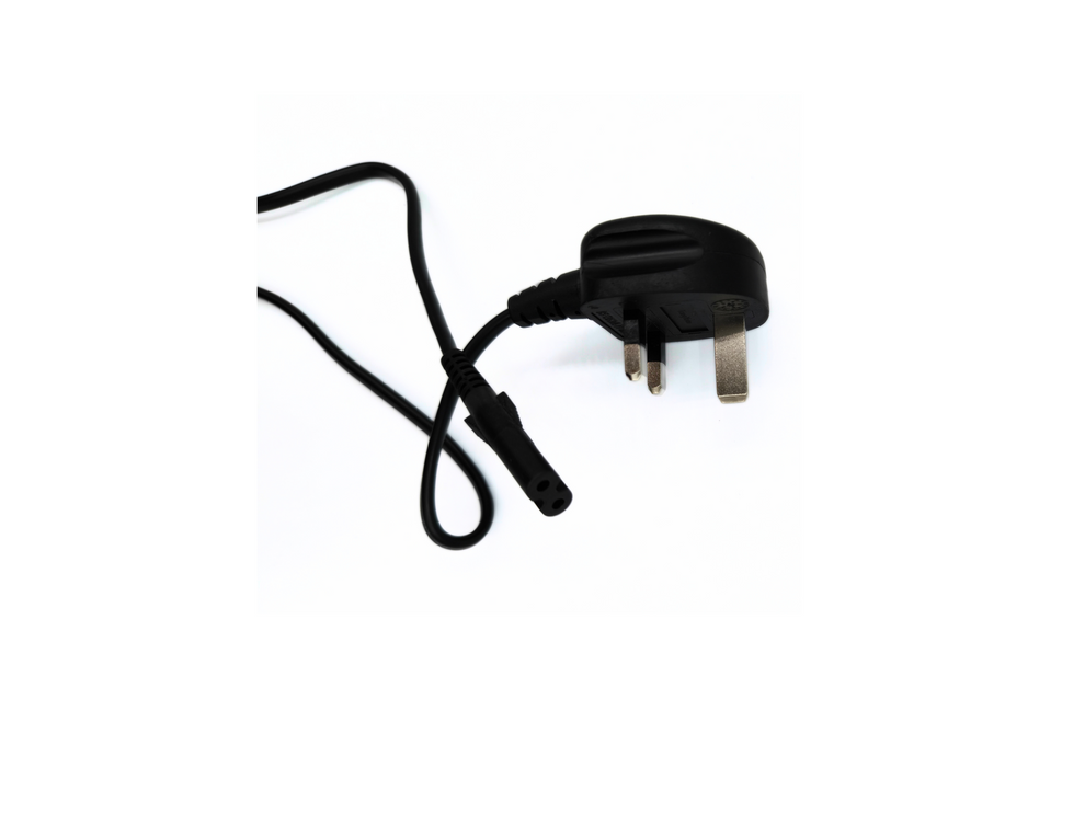 3 Pin Uk tp 2 Pin Figure 8 Power Cable with Fuse – WAREHOUSESG