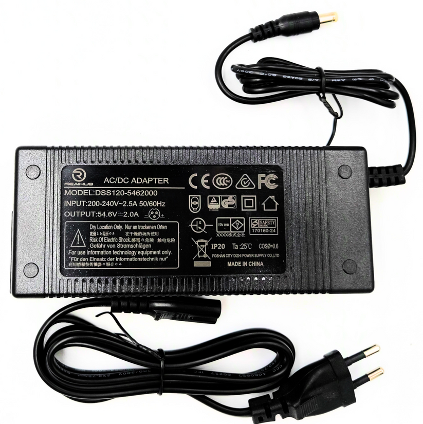 AC/DC 1 pin Lithium Battery Charger 54.6V 2.0A ( Safety Mark ...